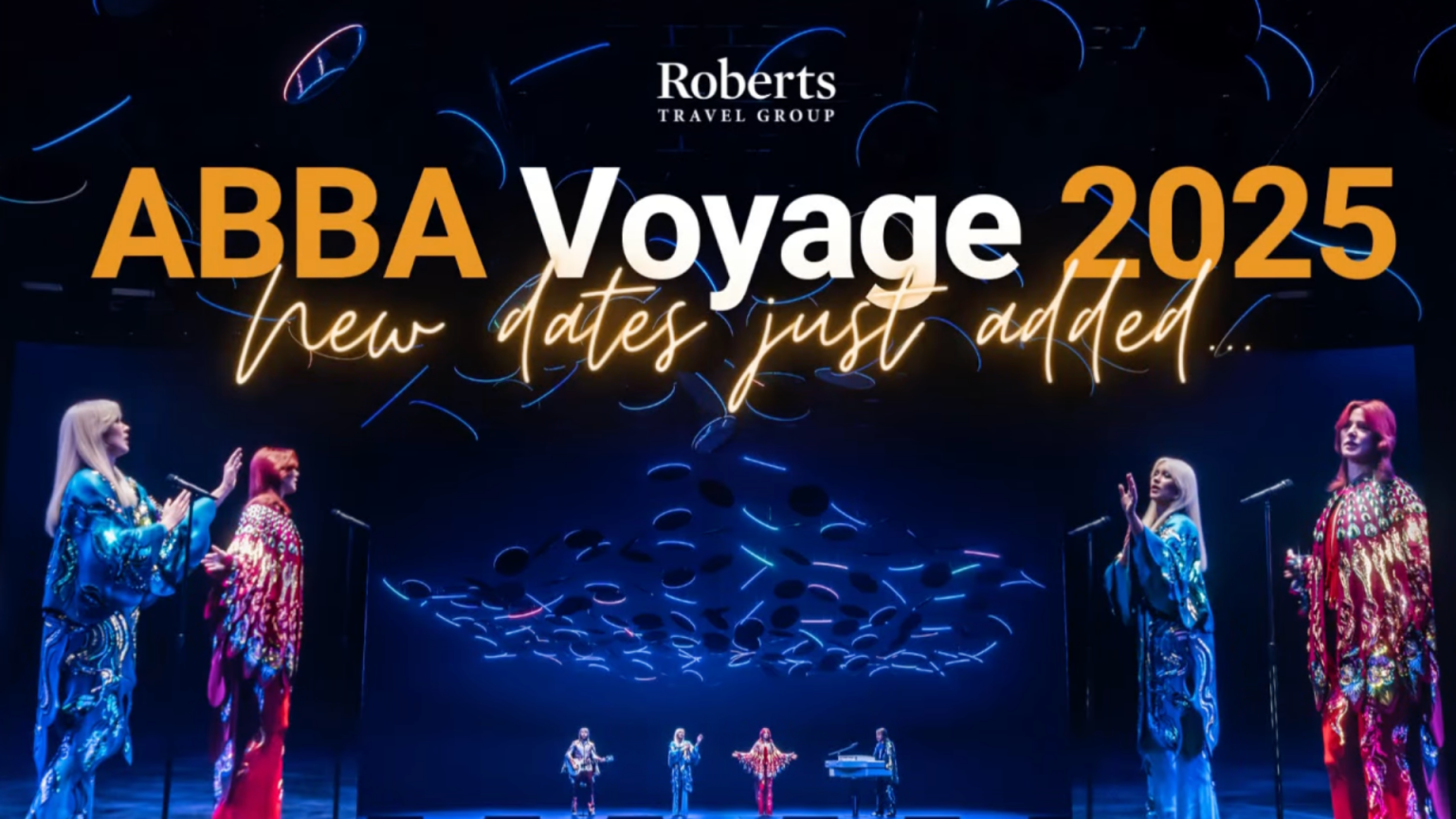 ABBA'S "VOYAGE" VIRTUAL CONCERT CELEBRATES THIRD ANNIVERSARY WITH NEW ...